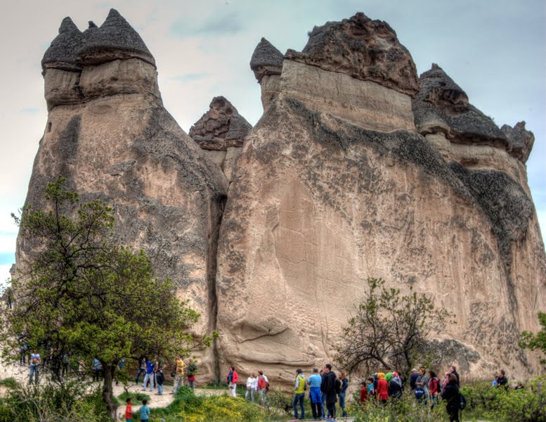 Visiting Pasabag Monks Valley of Cappadocia Turkey